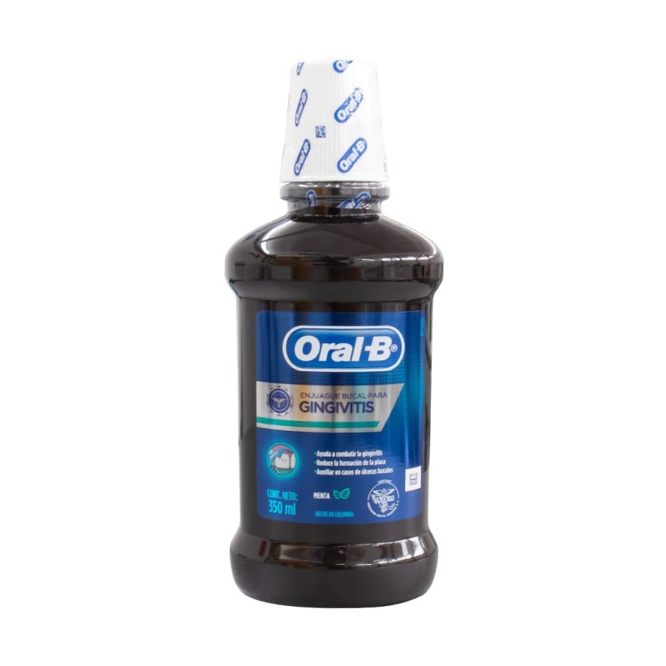 Enjuague Bucal para Gingivitis 350ml Oral B