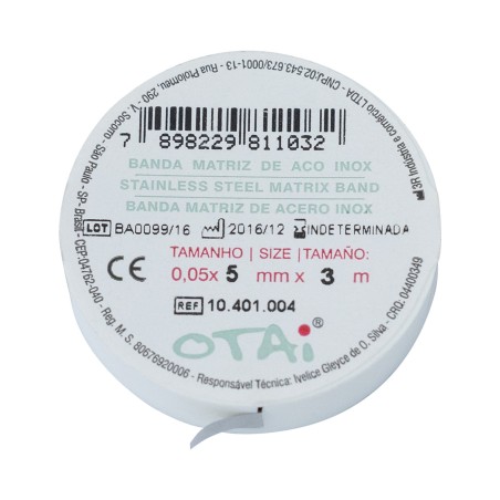 Banda Matriz Ang .5mm x 3m Otai